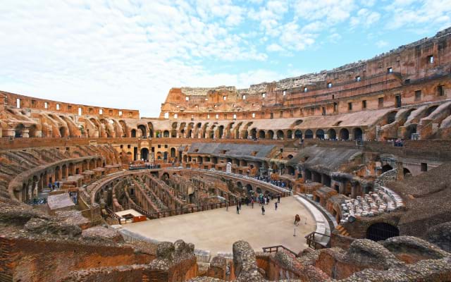 Colosseum Tours - Arena Floor, Underground, & Gladiator’s Entrance ...